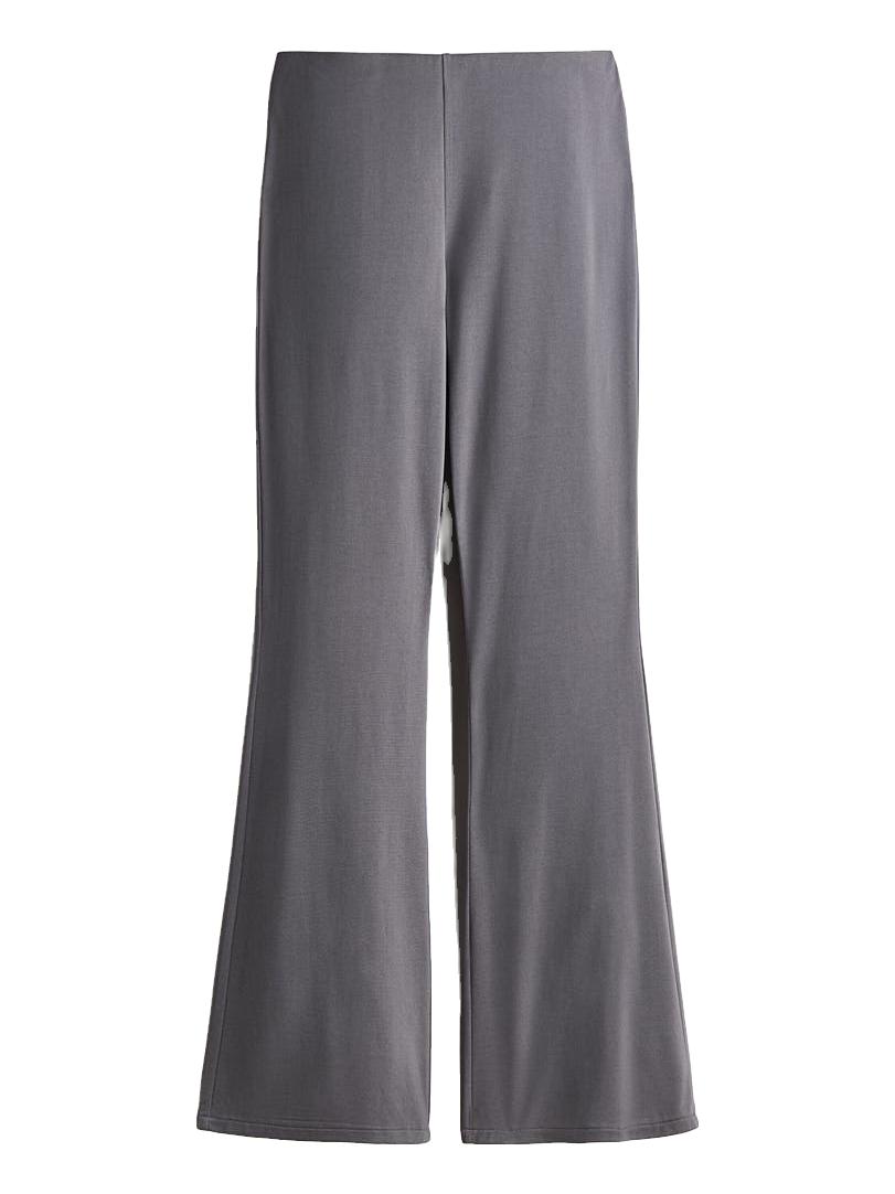 H&M H&M Flared Modal-Blend Jersey Pants